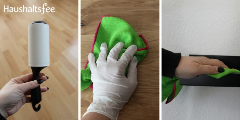 Richtig Staubwischen und Staub vorbeugen